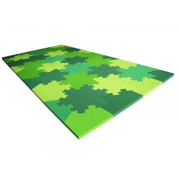 PAVIMENTO EM EVA NEVE 220 x 115,3 x 2 cm